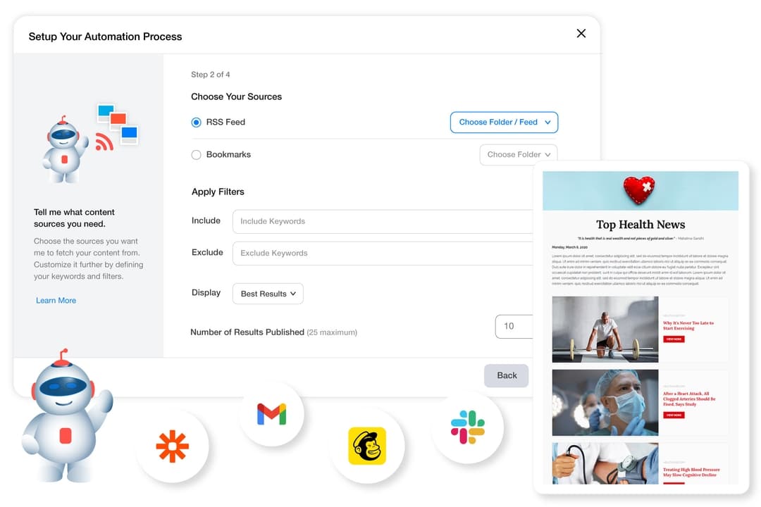 elink.io | Newsletter Creator, Web Page Builder, Bookmarker