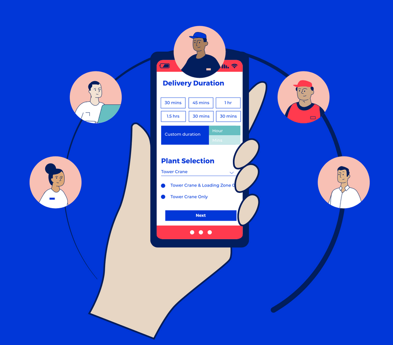 Veyor | Construction Logistics Software | Live Logistics Scheduling