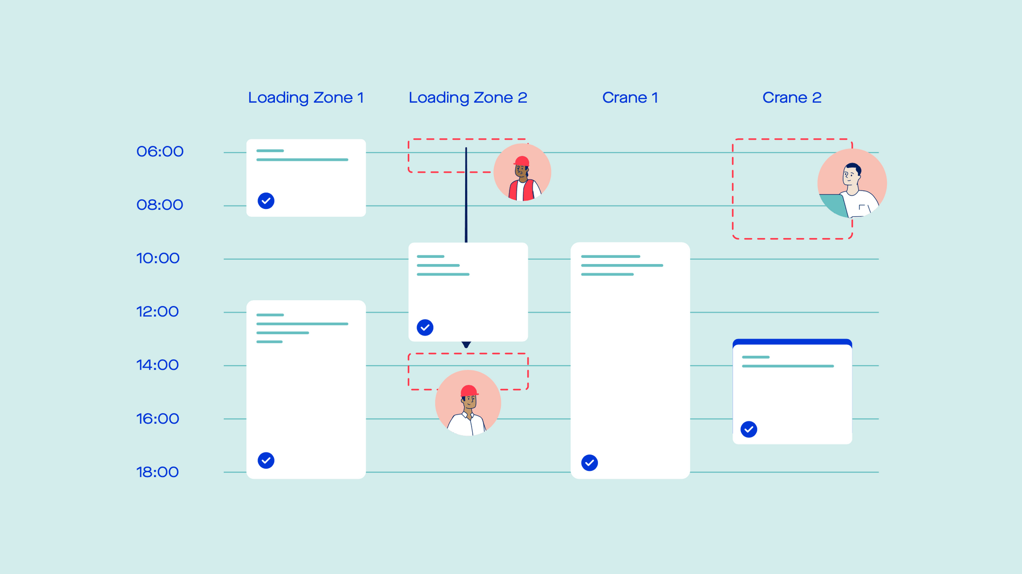Veyor | Construction Logistics Software | Live Logistics Scheduling