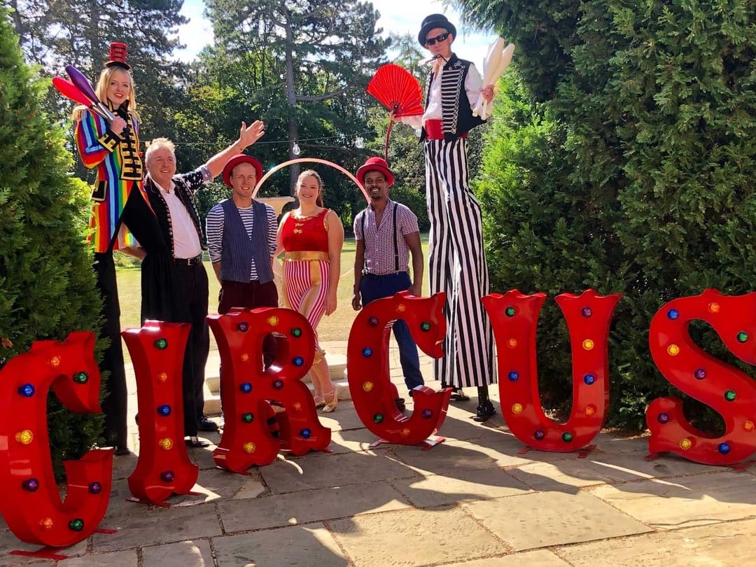 Hire a bespoke Circus Show for your event.