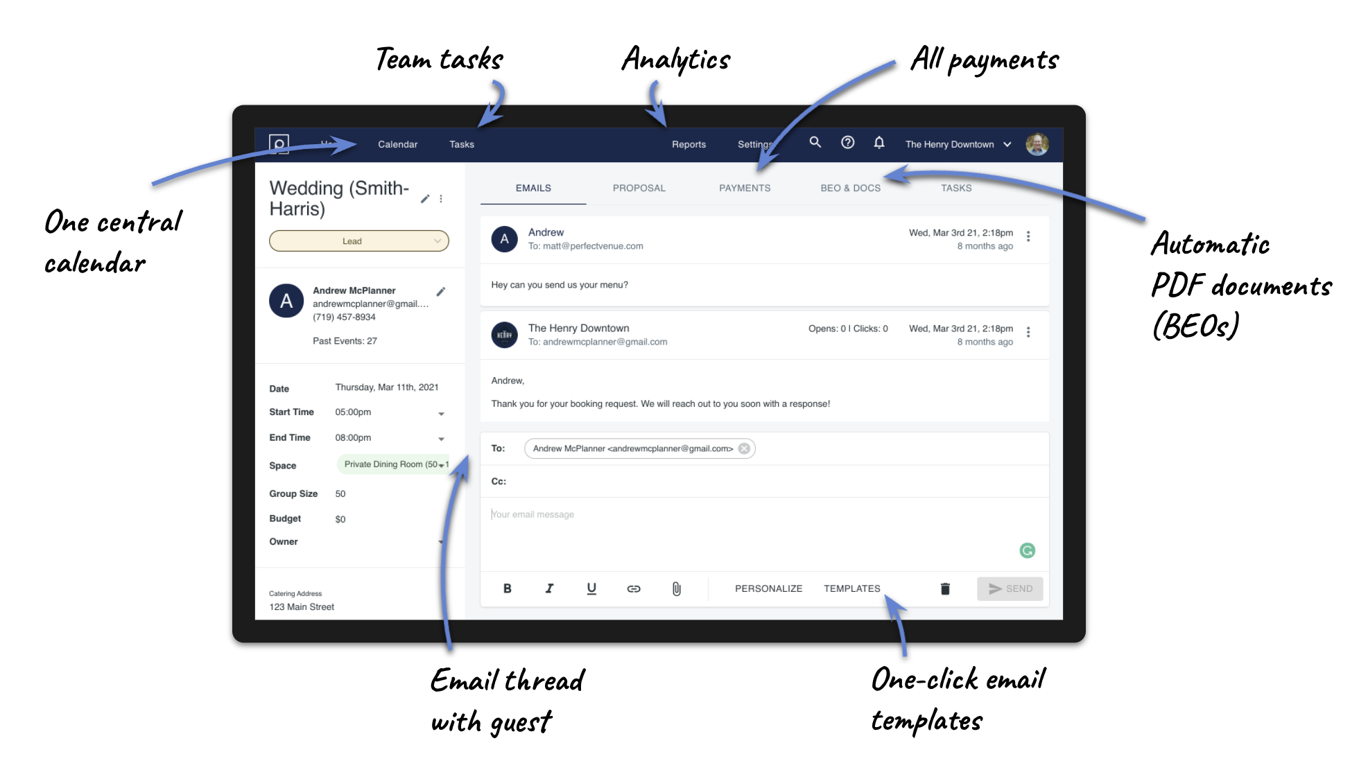 Perfect Venue - Event Management Software for Restaurants