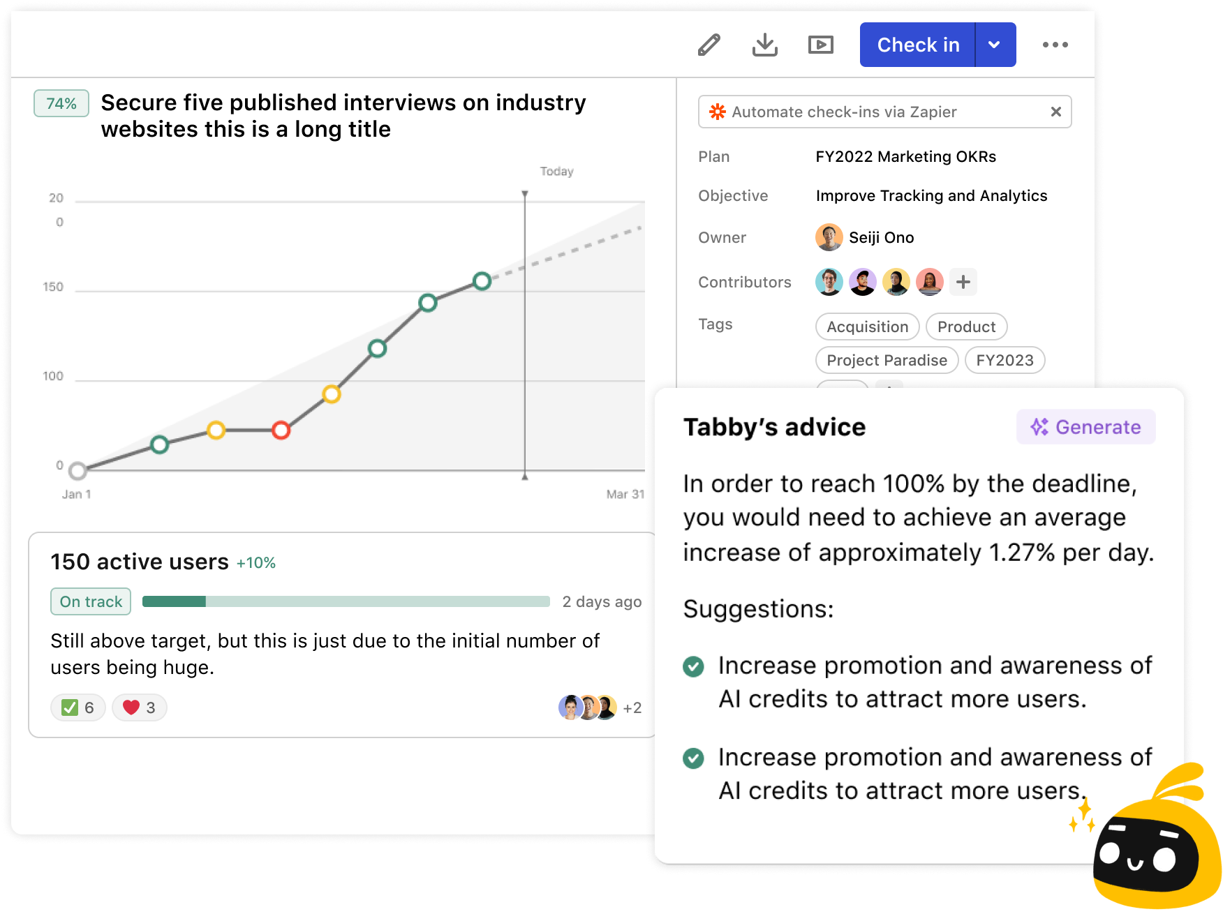 Tability | AI-powered goal tracking to reclaim your productivity