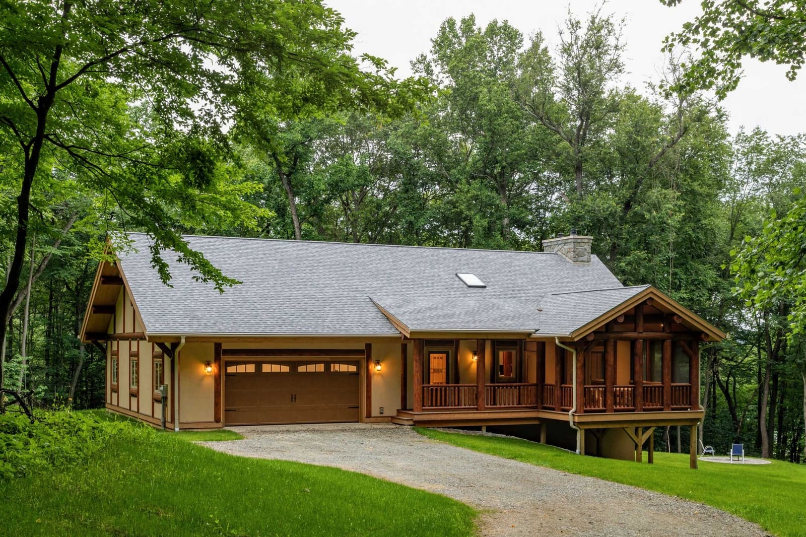 Log Post and Beam Homes | Highline Construction