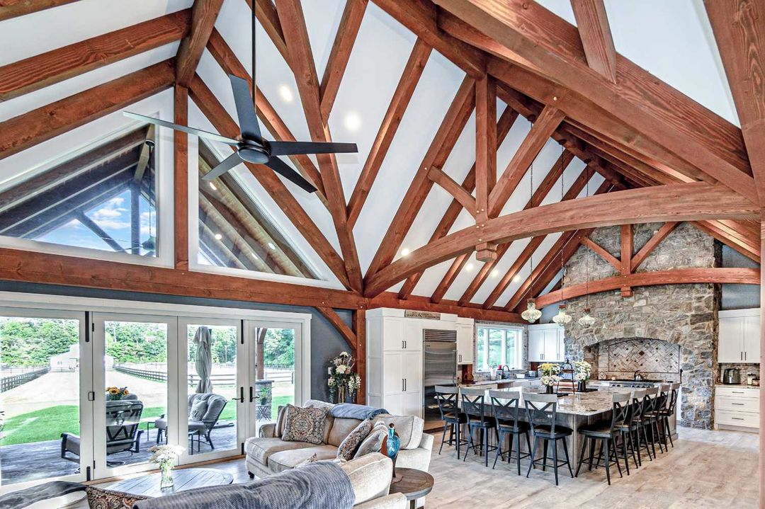 Timber Frame and Log Home Gallery - Highline Construction