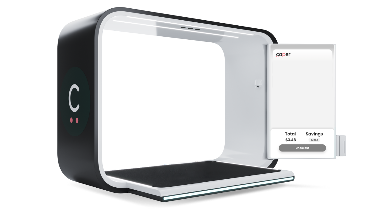 Caper AI - Automated Checkout Smart Cart & Counter