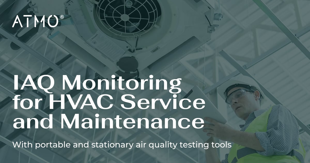 Portable and Indoor Air Quality Monitors For HVAC Professionals
