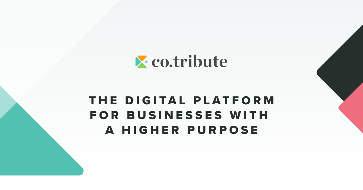 Co.tribute | Platform overview