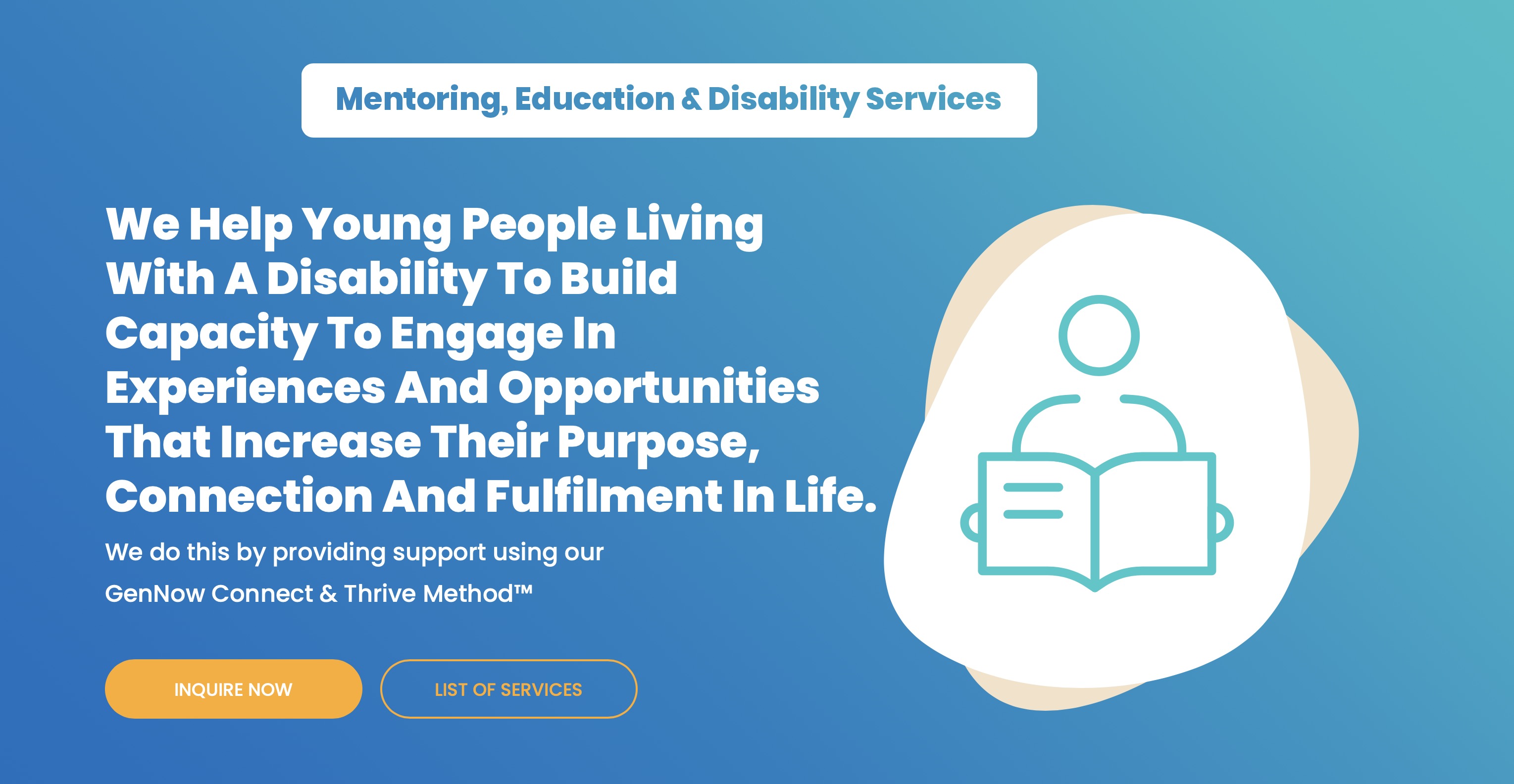 Mentoring, Education & Disability Services