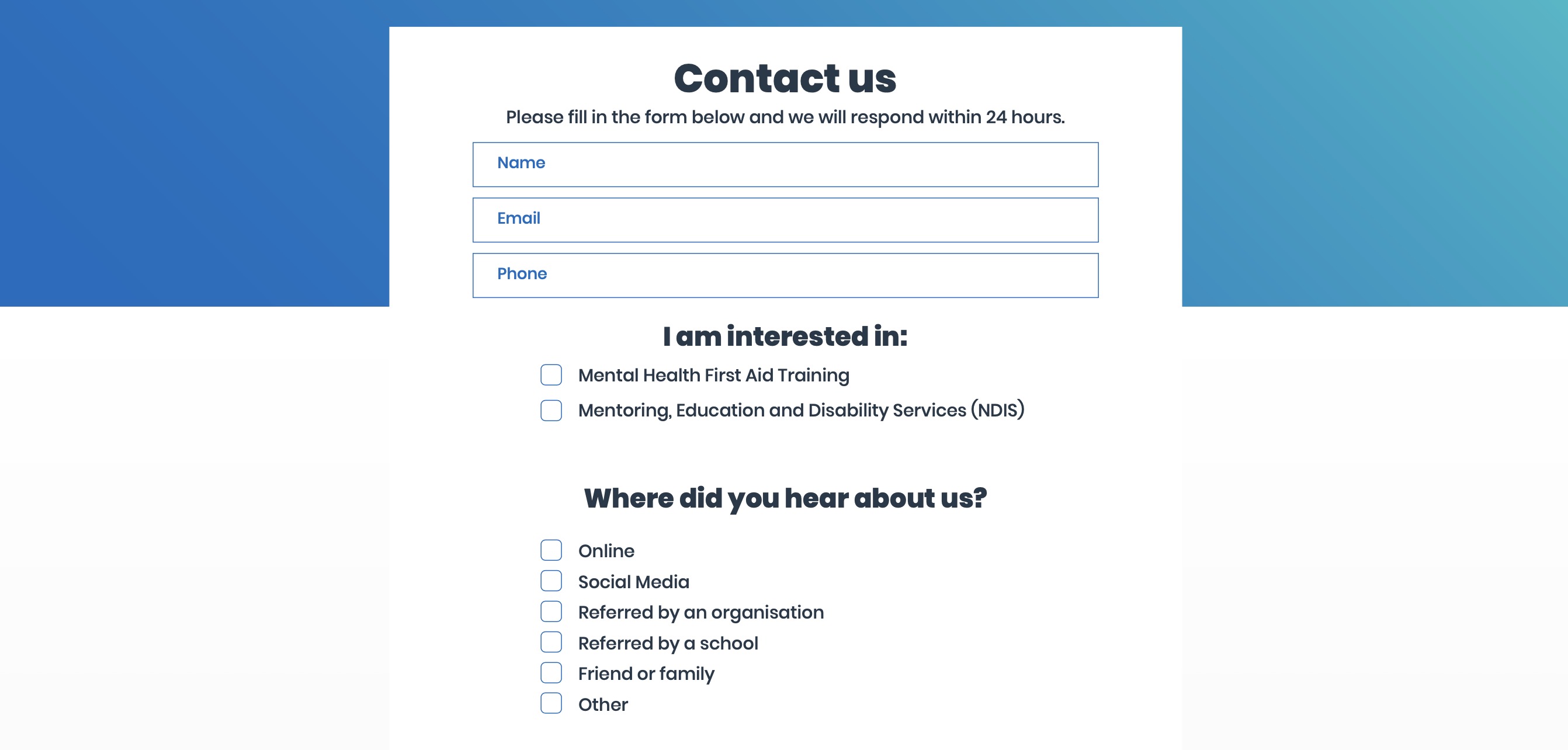 Contact