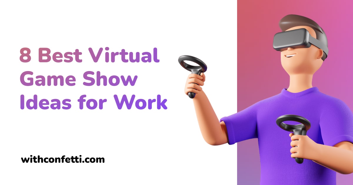 8 Virtual Game Show Team Building Ideas | Confetti 🎉