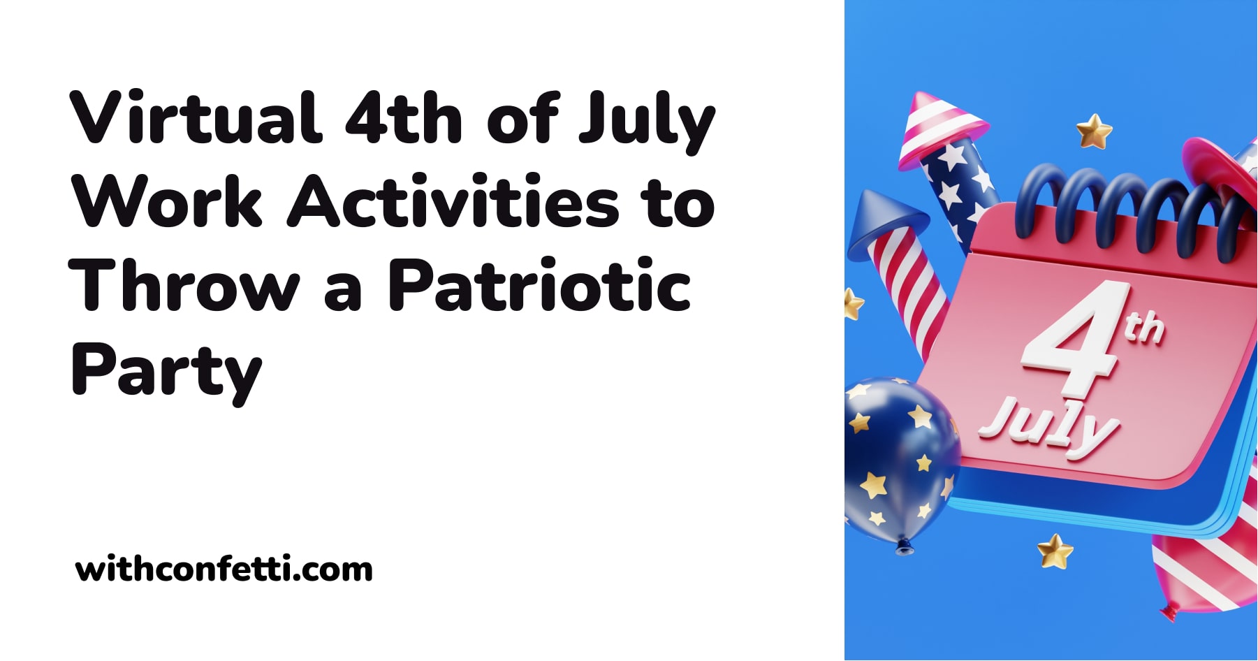 4th of July Work Activities | Confetti 🎉