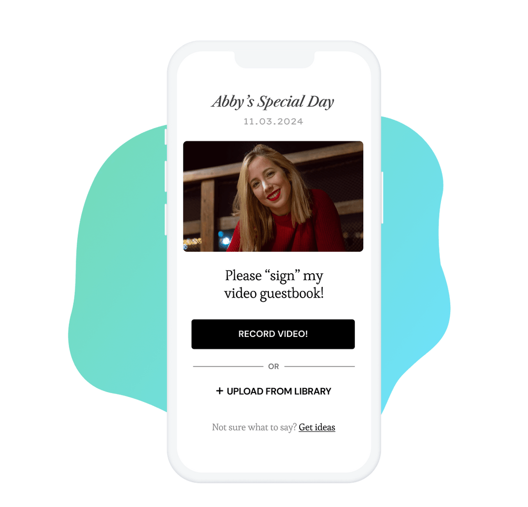 Video Guestbook | Celebrate.buzz