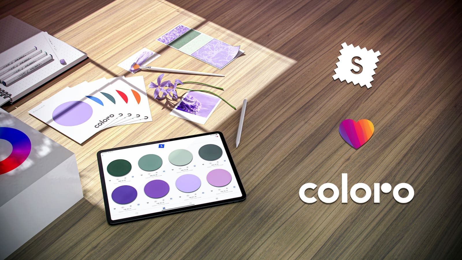 Coloro and swatchbook partner to combine color with material intelligence