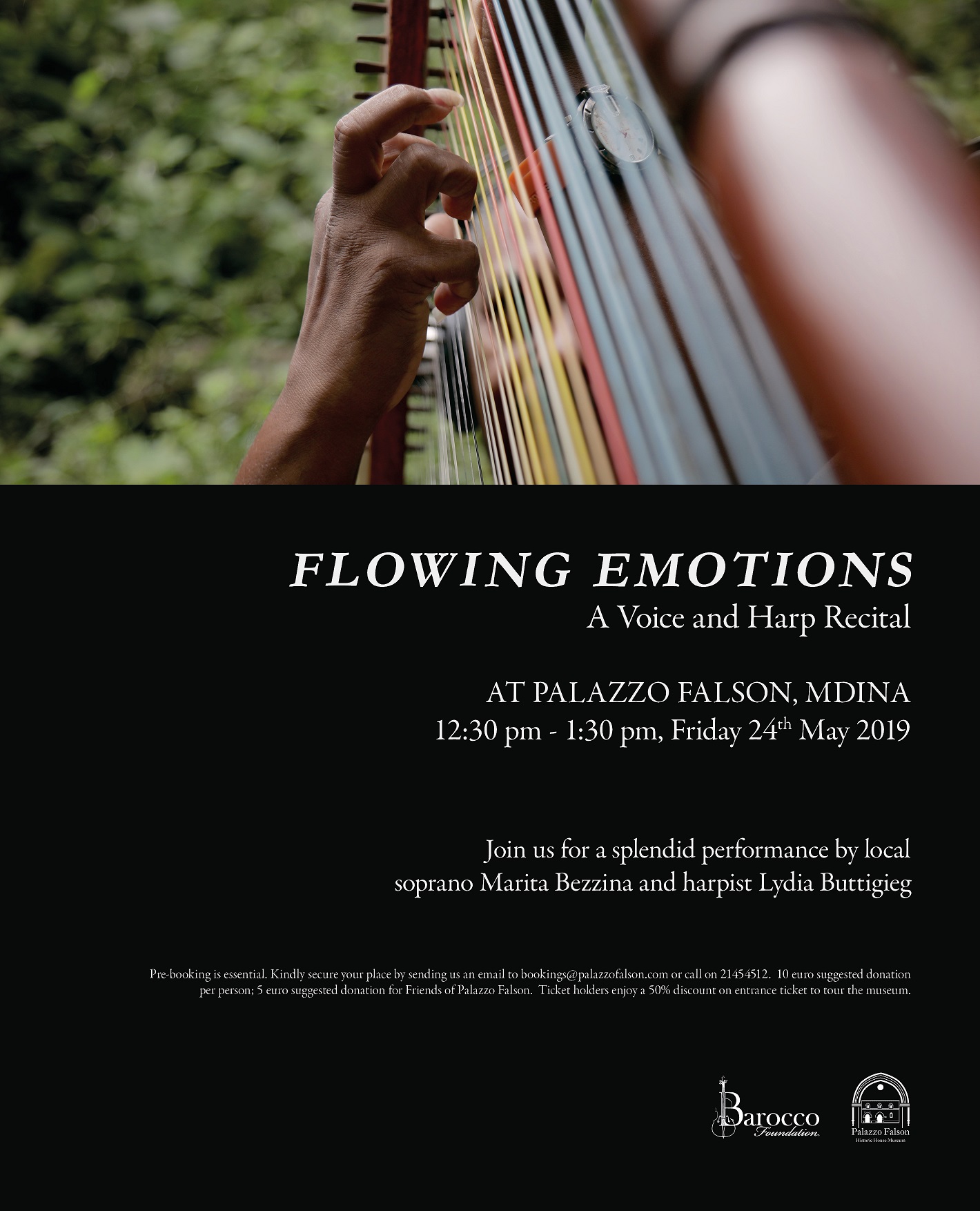 Palazzo Falson | News & Events | Concert: Flowing Emotions