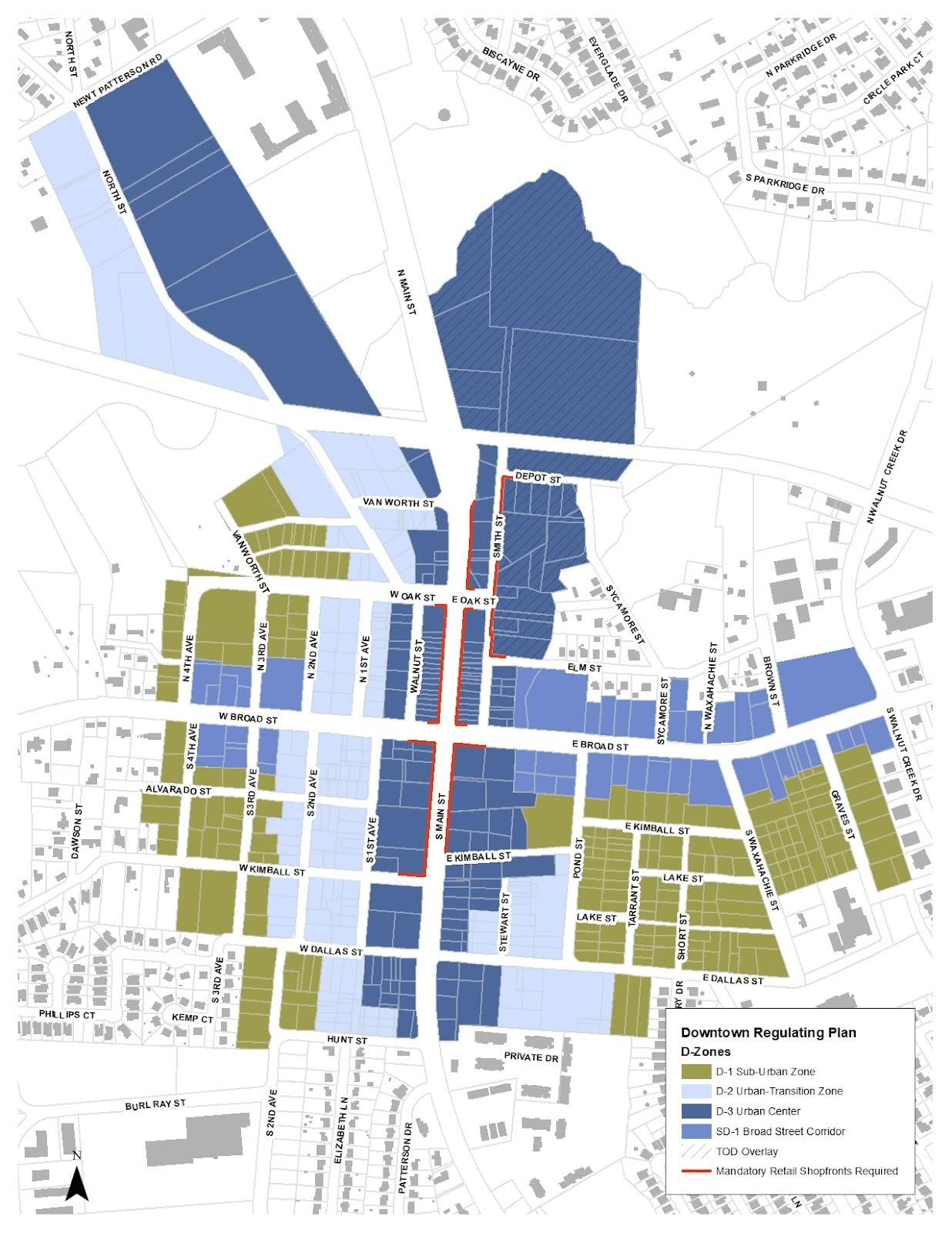 Mansfield looks to establish Downtown District