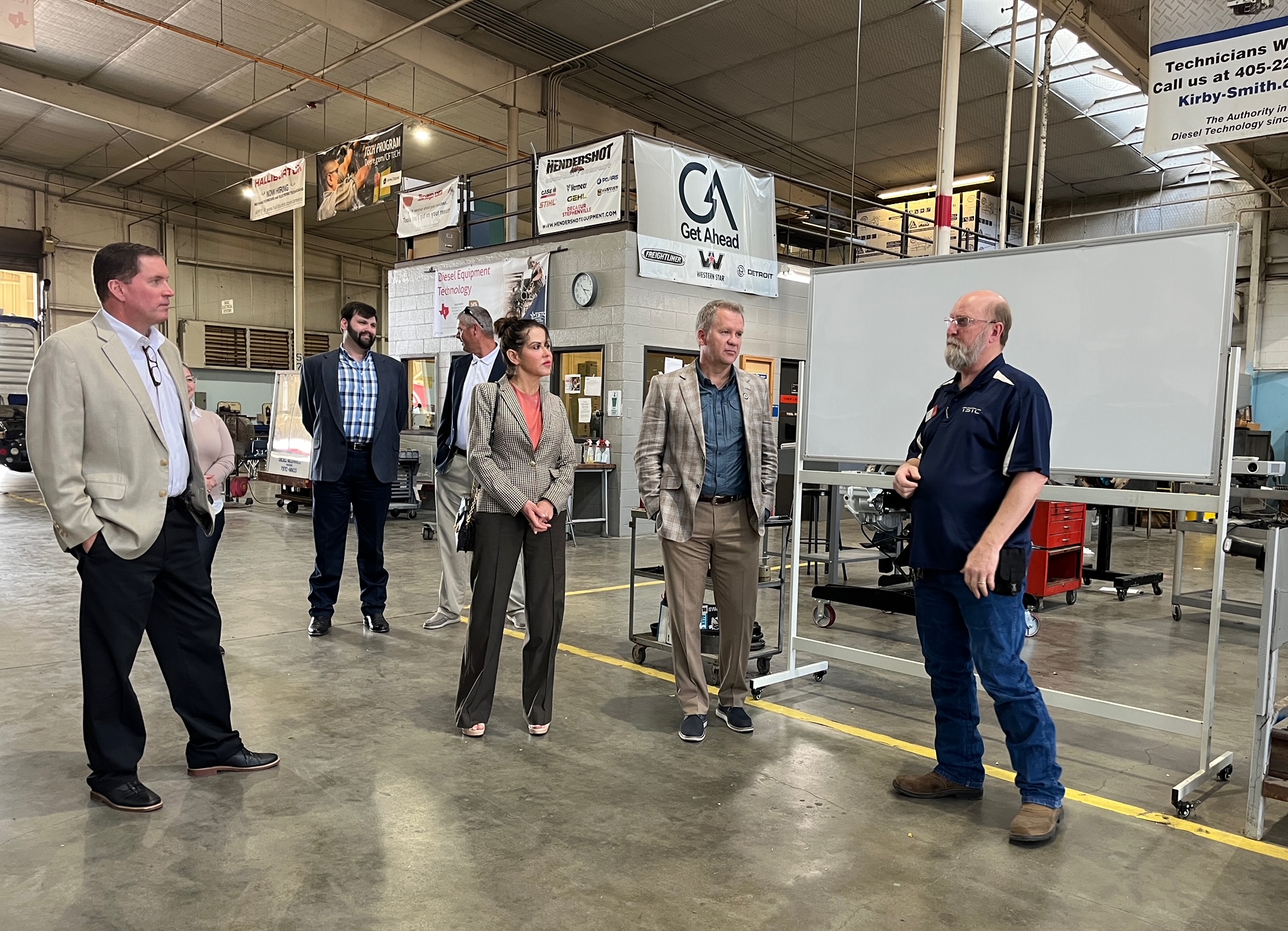 State Rep. Cook visits Texas State Technical College