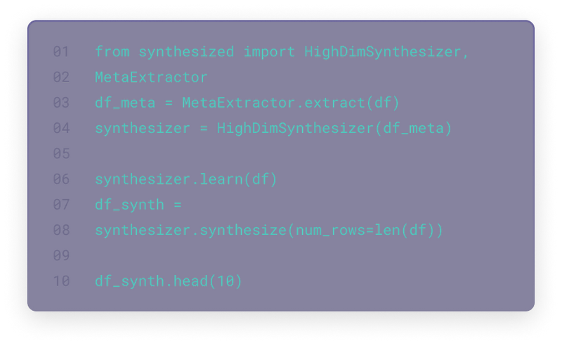 The Ultimate DataOps Platform For Synthetic Data | Synthesized