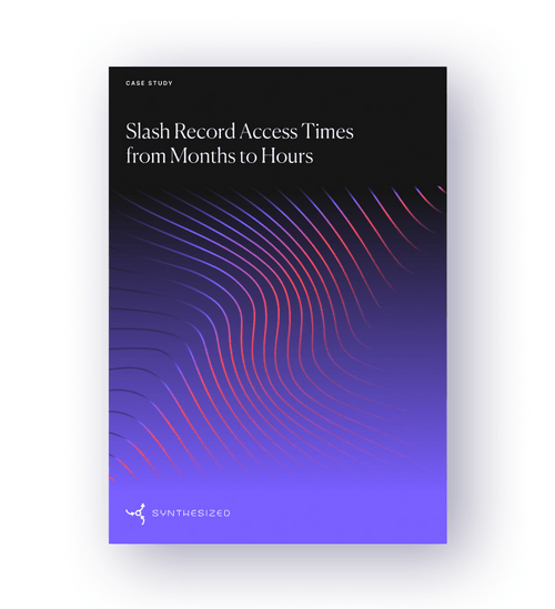 The Ultimate DataOps Platform For Synthetic Data | Synthesized