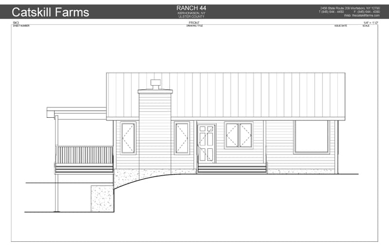 Mid-Sized Ranch | Catskills Real Estate | Catskill Farms