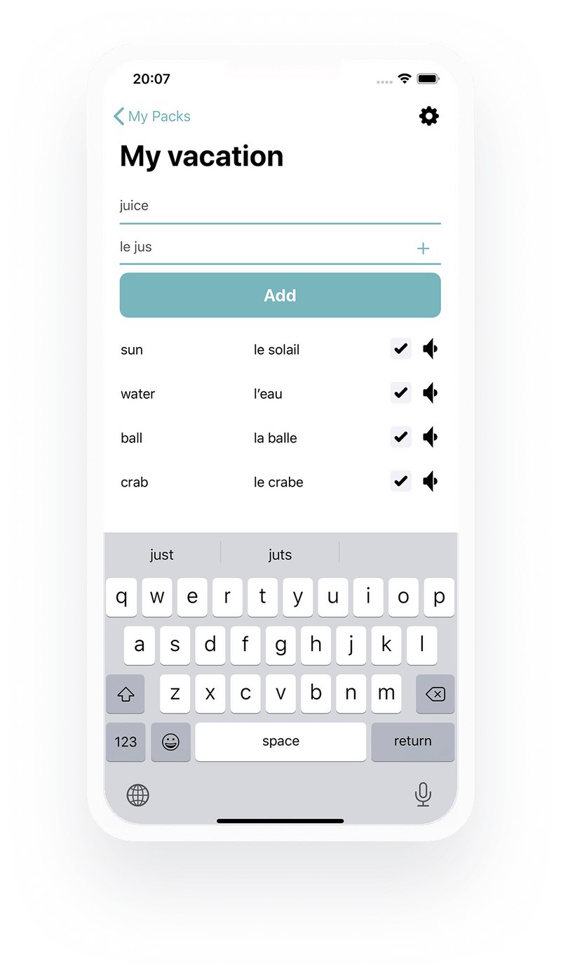 Lengo | Learn languages easily and playfully! | iOS and Android