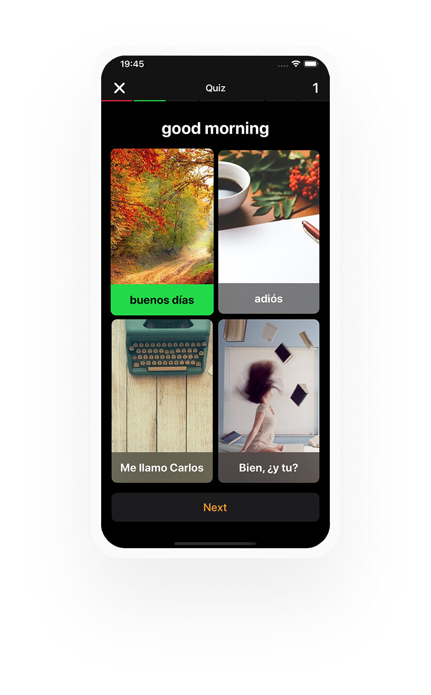 Lengo | Learn languages easily and playfully! | iOS and Android