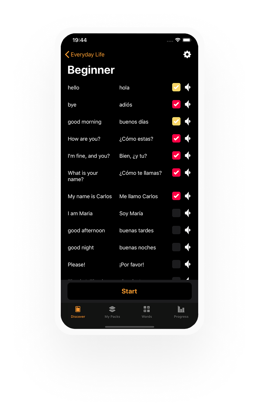 Lengo | Learn languages easily and playfully! | iOS and Android