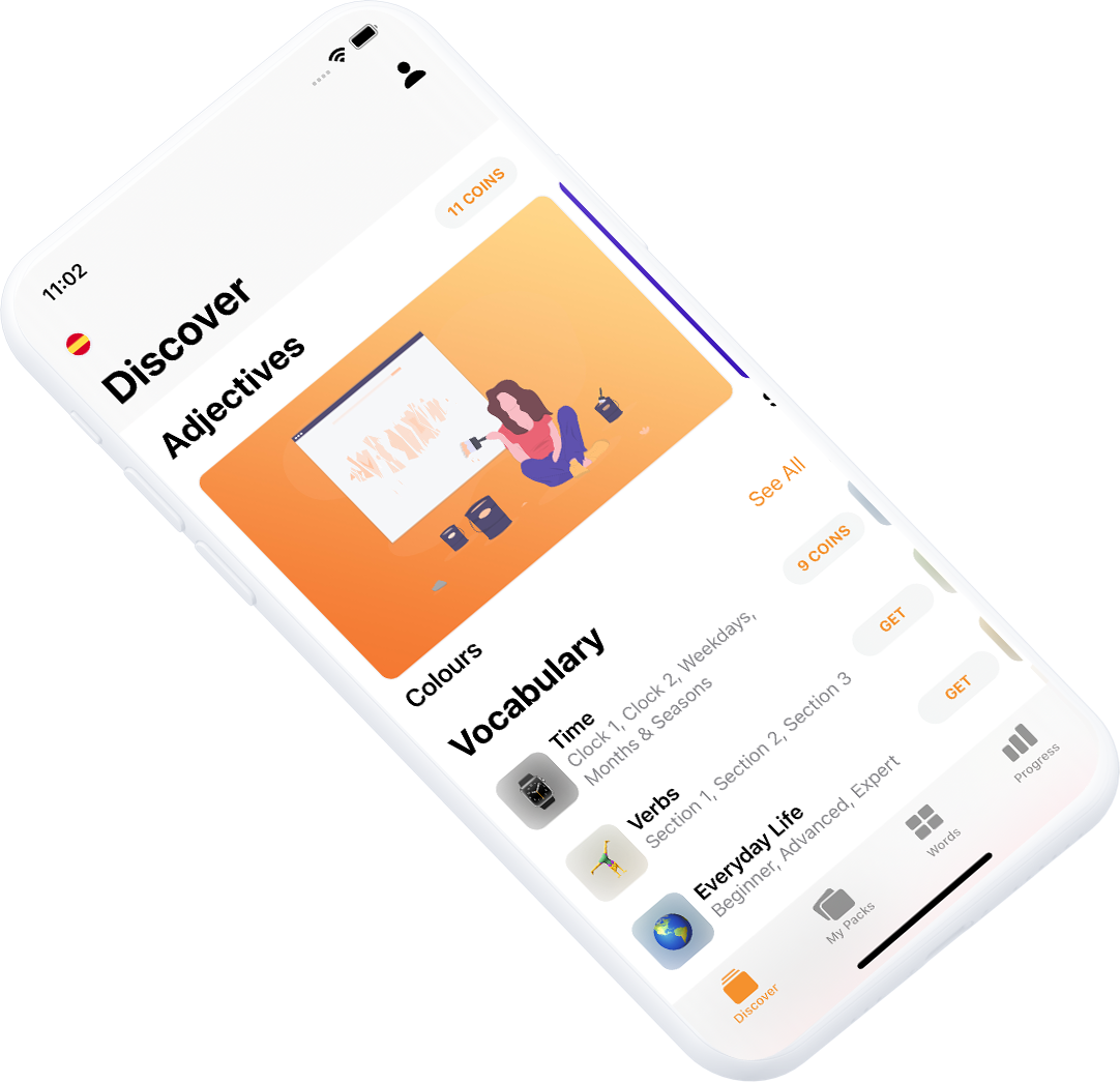 Lengo | Learn languages easily and playfully! | iOS and Android