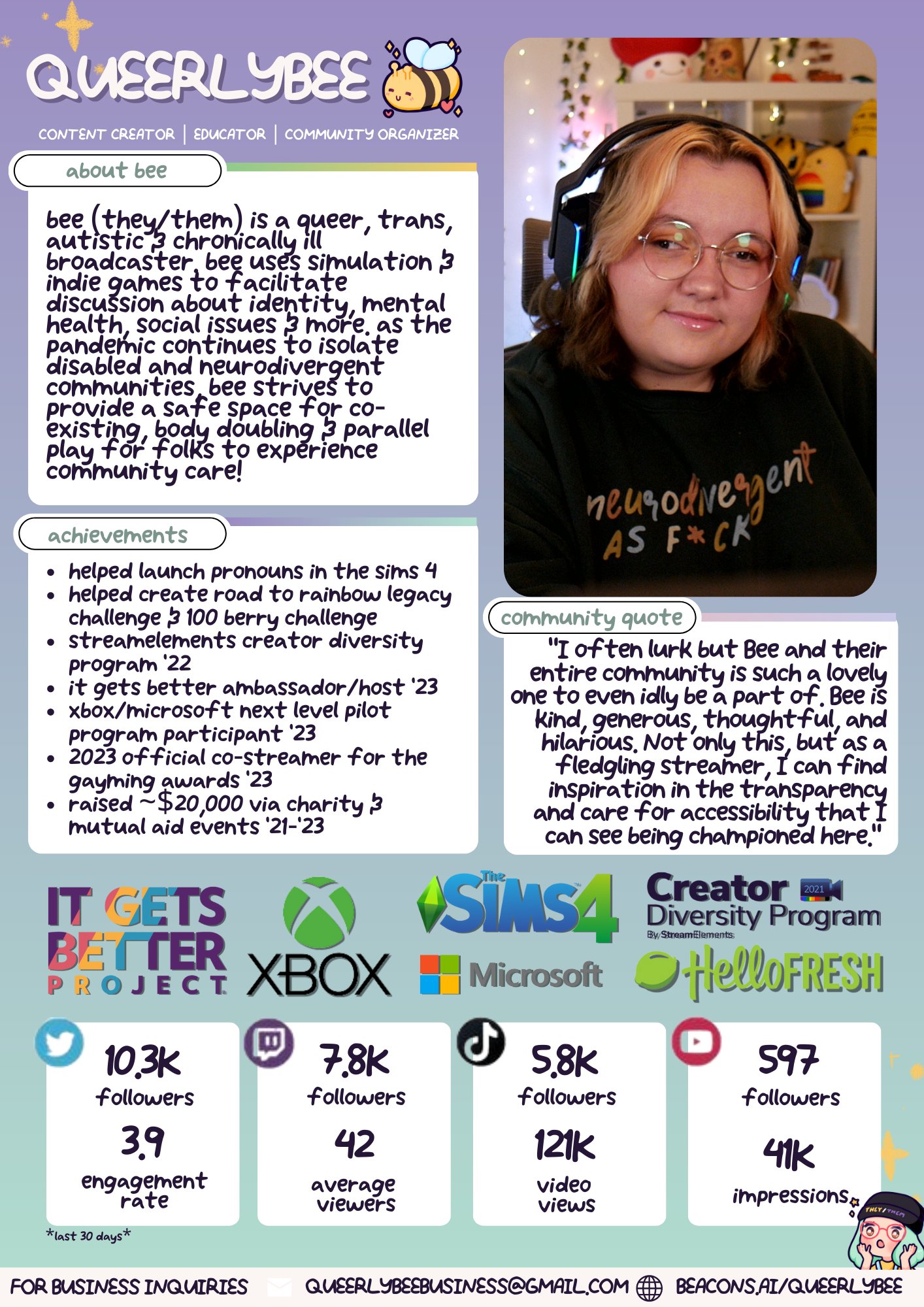 QueerlyBee on cultivating community, putting your values into action ...