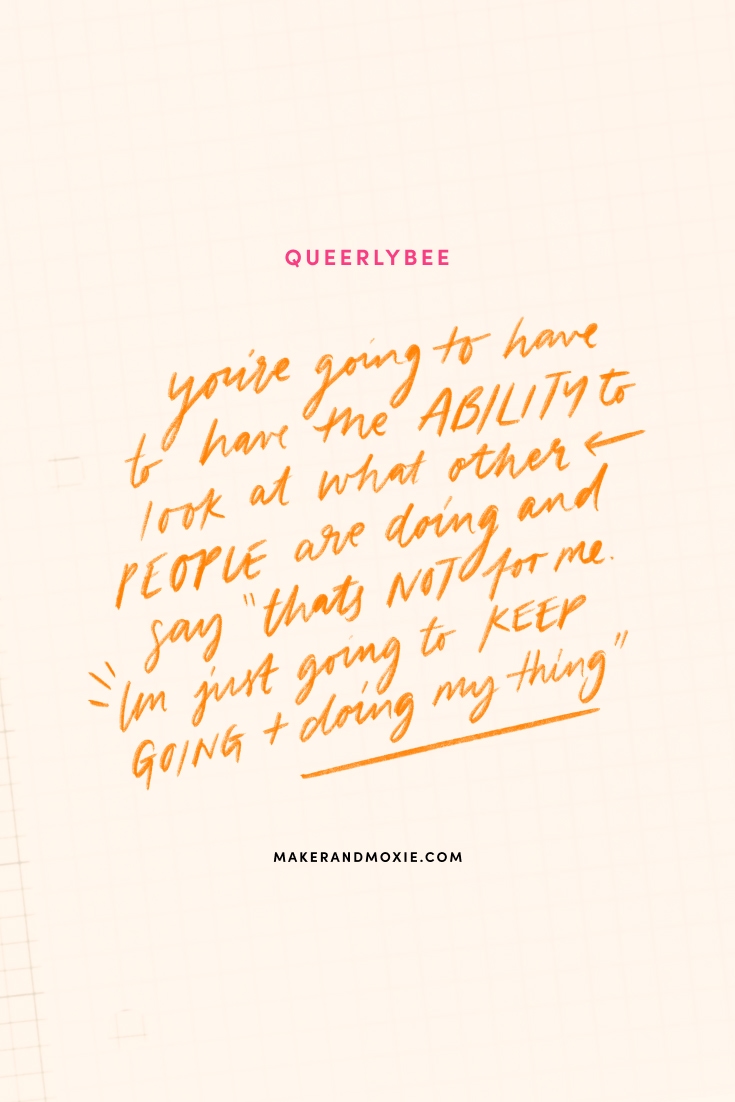 QueerlyBee on cultivating community, putting your values into action ...