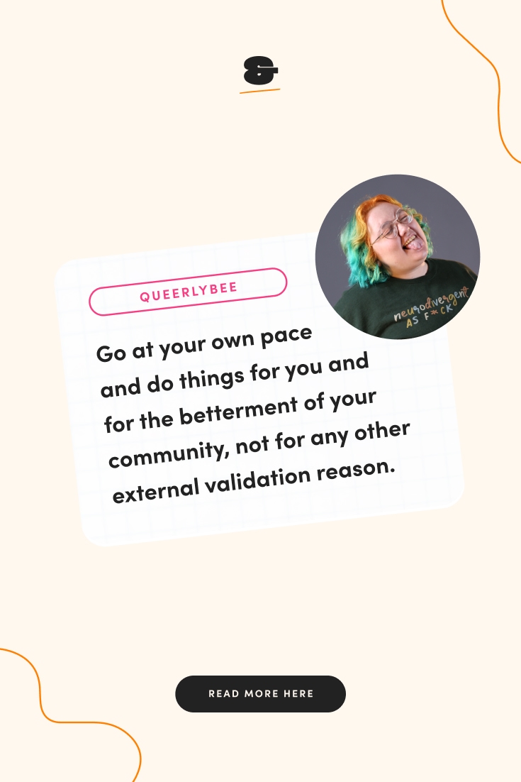 QueerlyBee on cultivating community, putting your values into action ...
