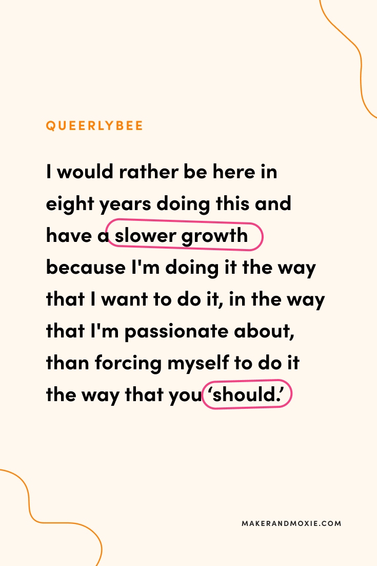 QueerlyBee on cultivating community, putting your values into action ...