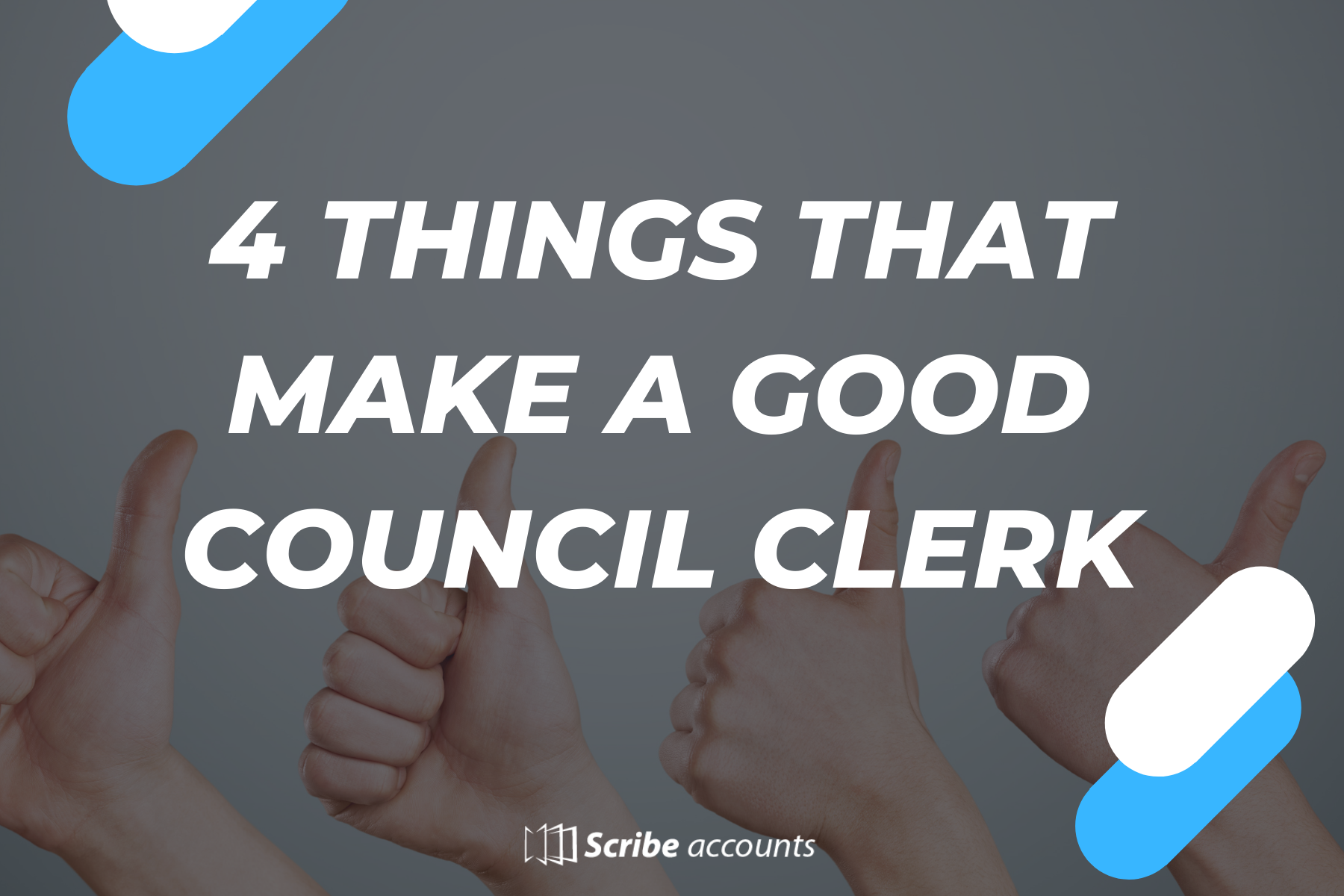 4 Things That Make a Good Town or Parish Council Clerk