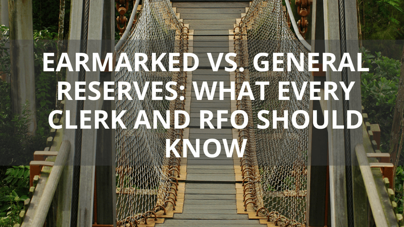 Earmarked vs. General Reserves: What Every Clerk and RFO Should Know