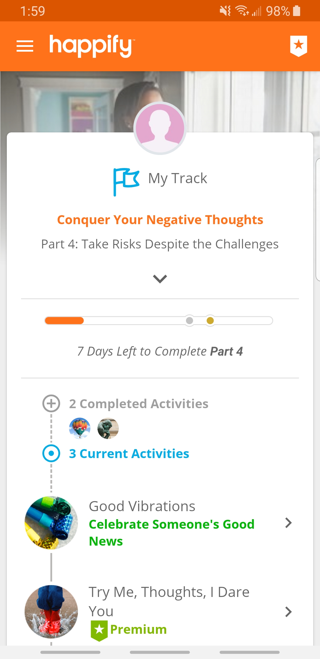 Happy Quest - Mobile App Design