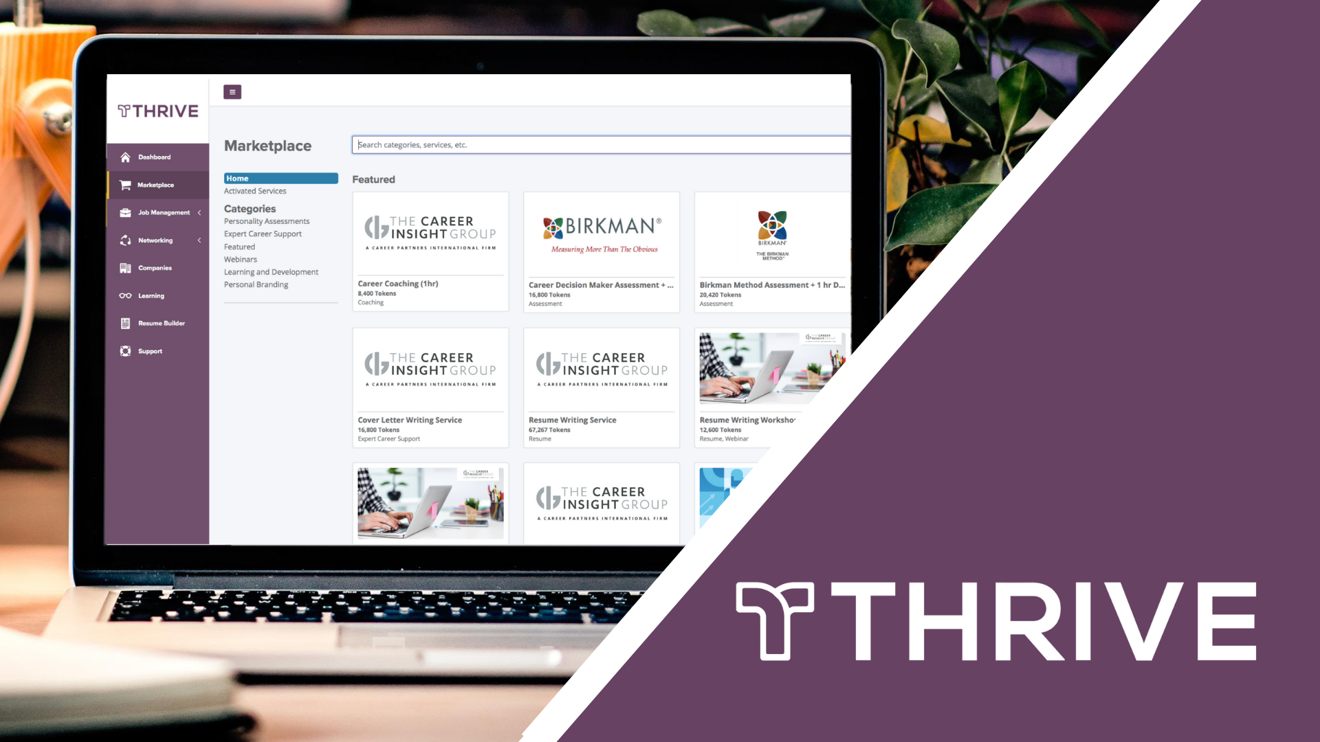 Thrive Career Wellness Platform