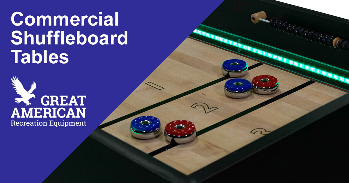 Commercial Shuffleboard Table Manufacturer | Great American