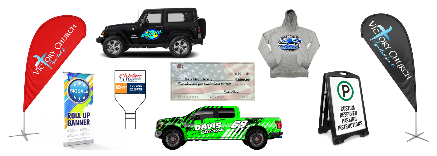 Signs | Banners | Stickers | Vehicle Graphics & T-Shirts