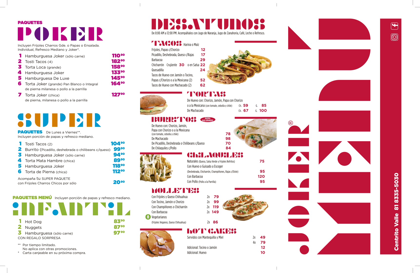 Joker - Tortas & Burgers en Monterrey