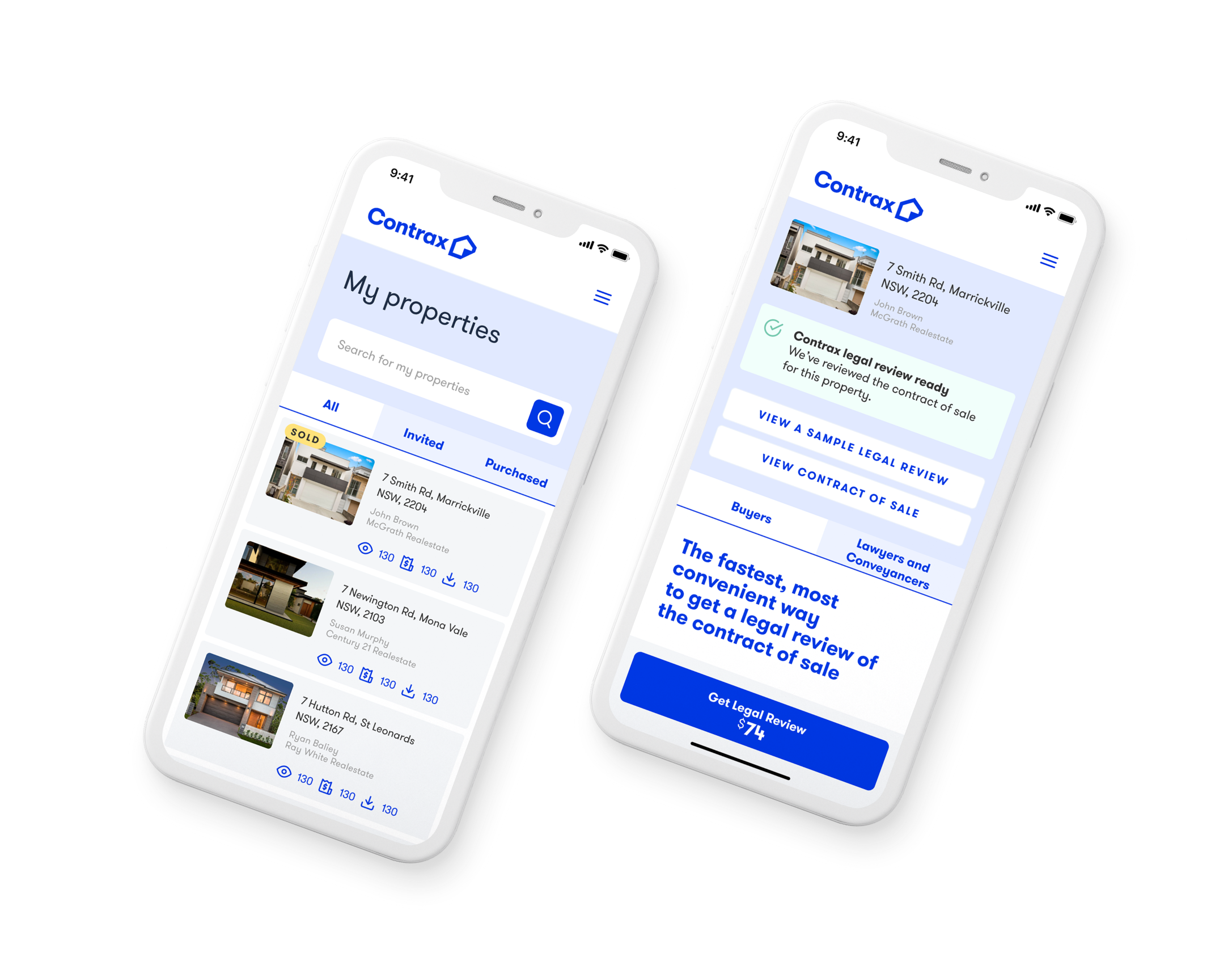 Contrax | Instant Legal Reviews, Conveyancing Online