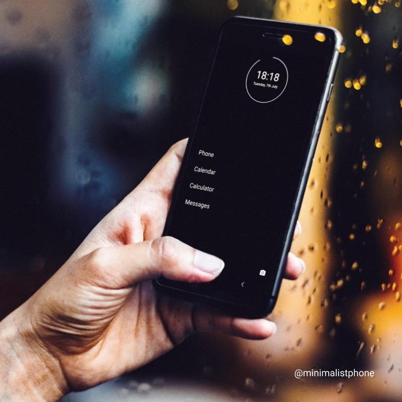 minimalist phone - reduce your screen time
