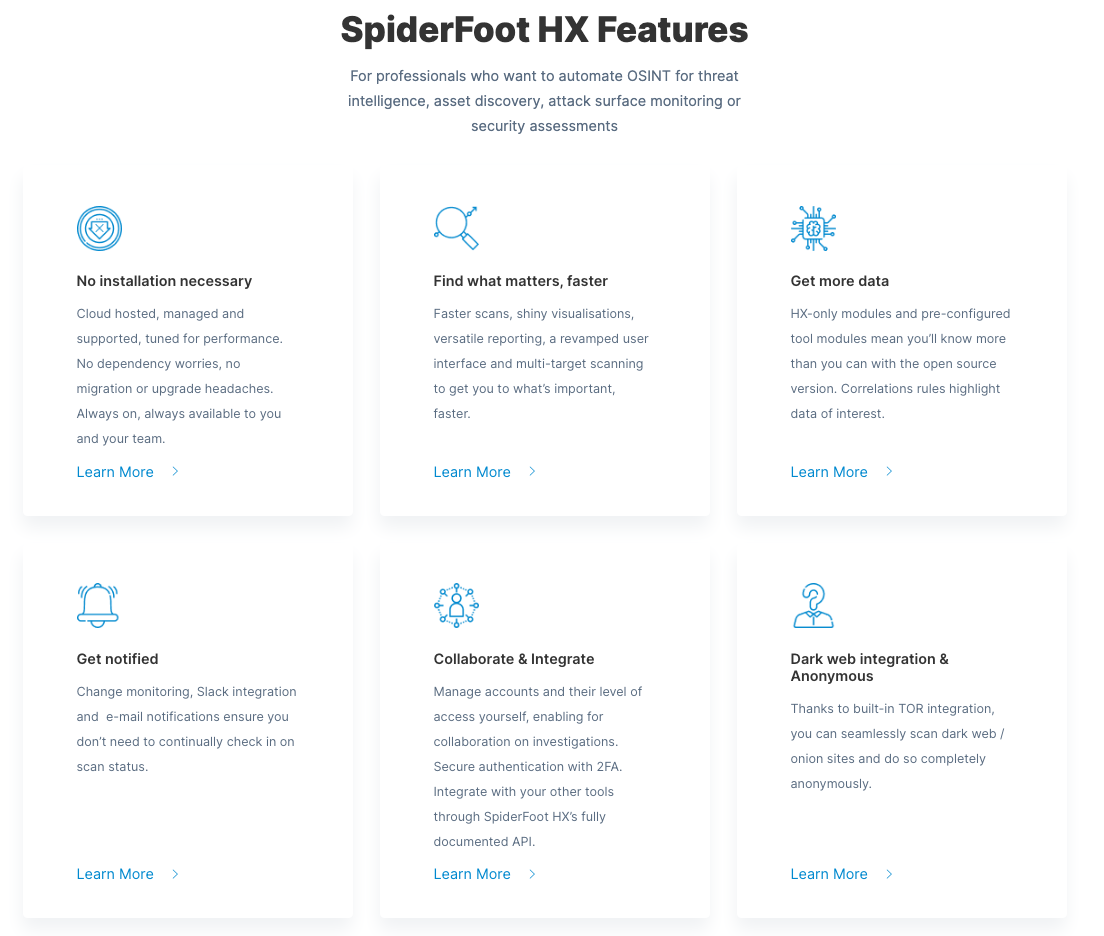 Trace Labs | Blog: Trace Labs Welcomes SpiderFoot as a Strategic Sponsor