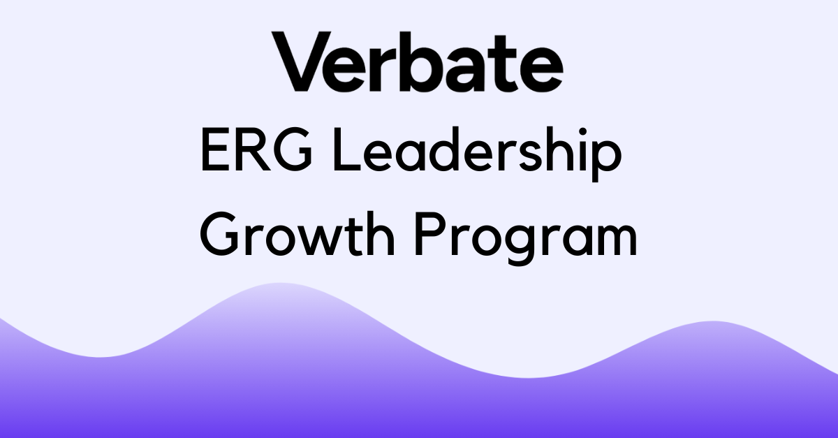 Verbate ERG Leadership Growth Program