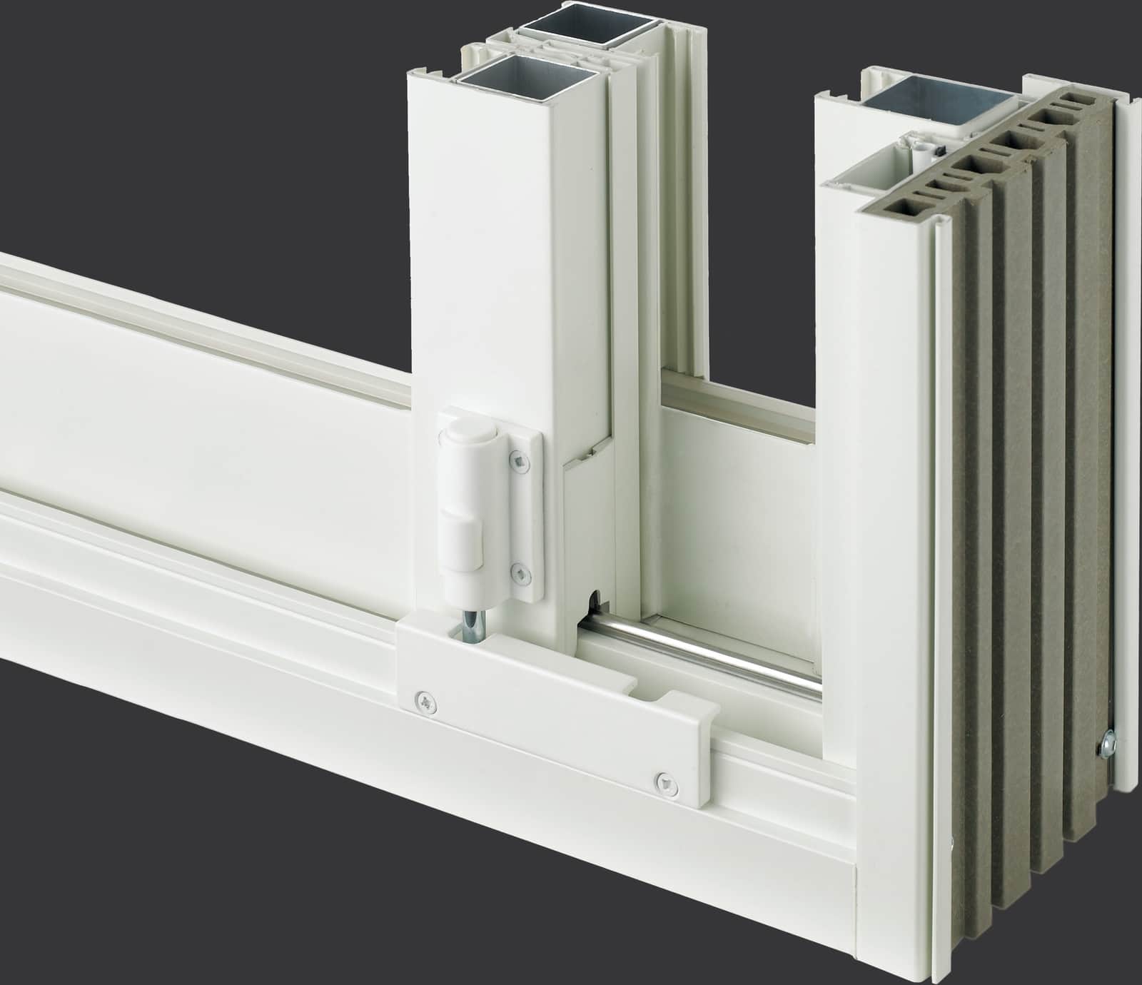 The Victorian Vinyl Sliding Door