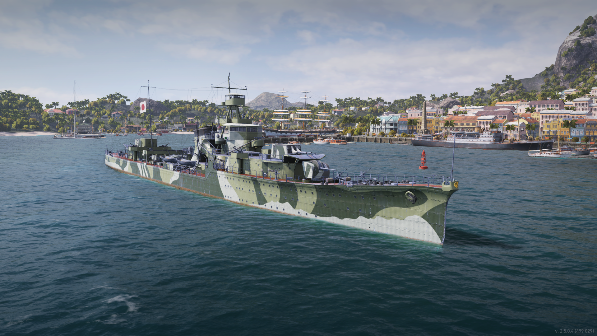 Yūbari – WoWS: Legends – Stats + Builds – Tier III Cruiser