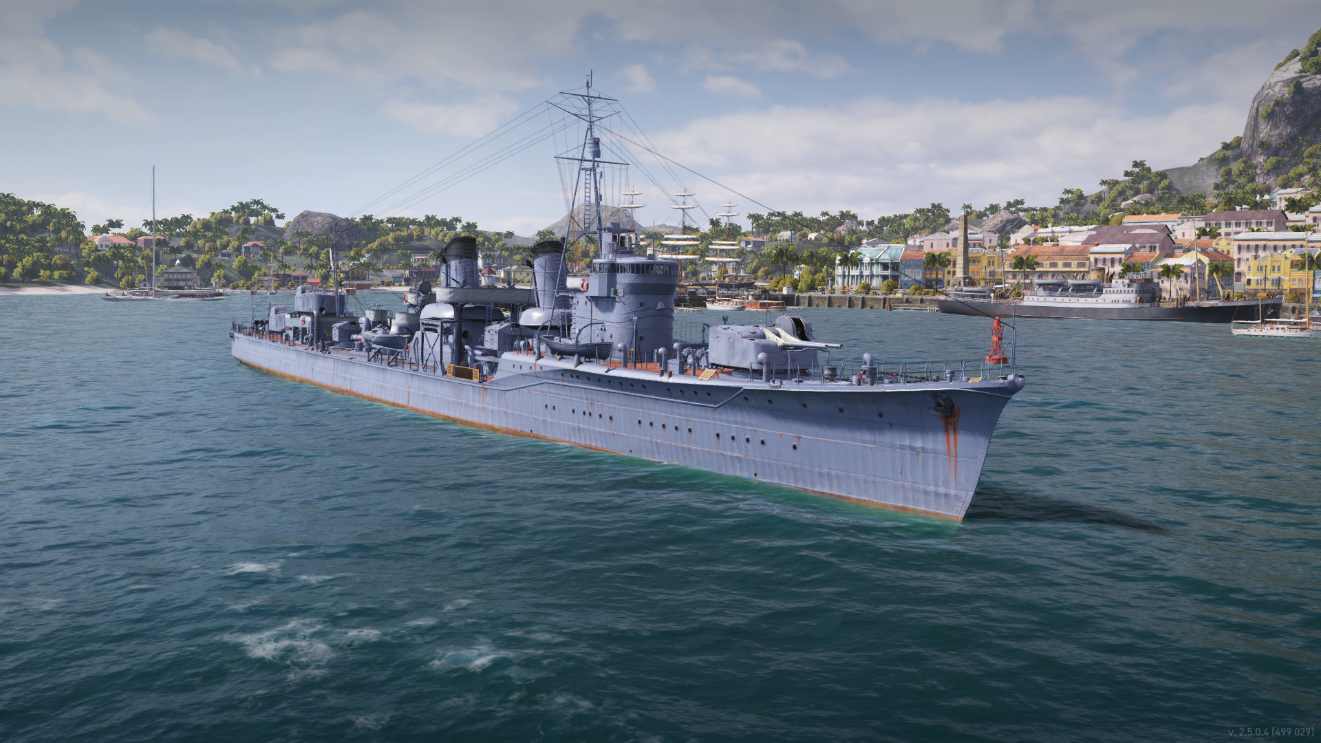 Kagerō – WoWS: Legends – Stats + Builds – Tier VII Destroyer