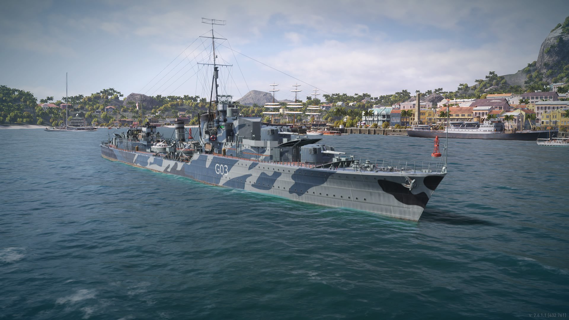 Cossack – WoWS: Legends – Stats + Builds – Tier VI Destroyer