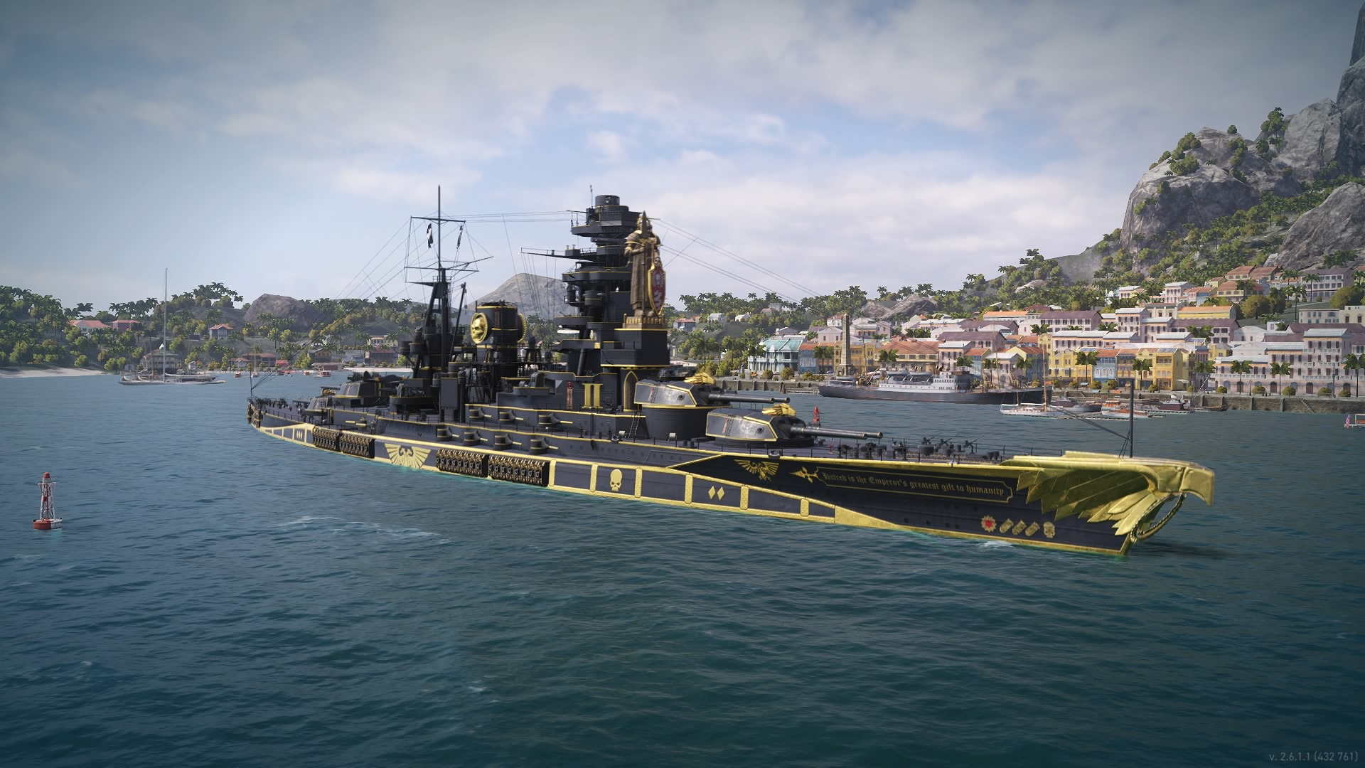 Ignis Purgato – WoWS: Legends – Stats + Builds – Tier VI Battleship