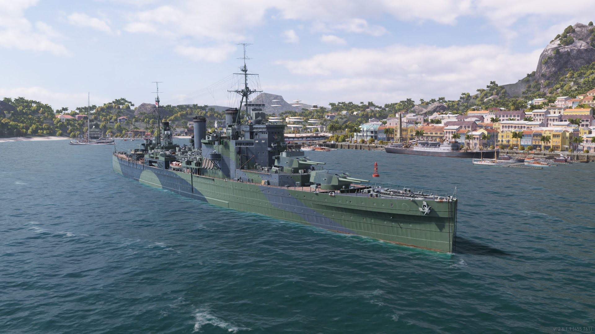 London – WoWS: Legends – Stats + Builds – Tier V Cruiser