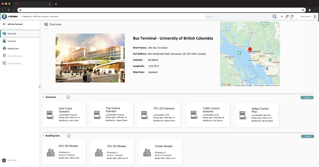 cmBuilder - Construction Site Logistics 4D Simulation & Planning Software
