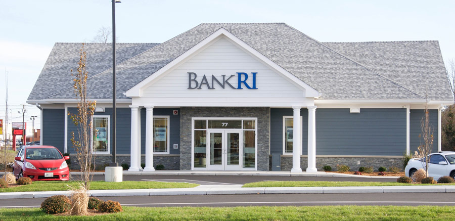 BankRI: New Bank Branch – Pariseault Builders